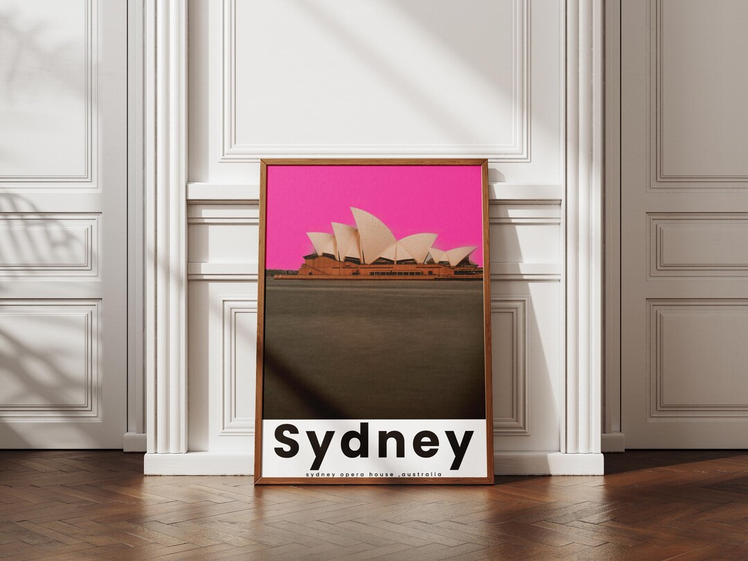 Sydney Opera House Print Digital Download | Minimalist Architecture ...