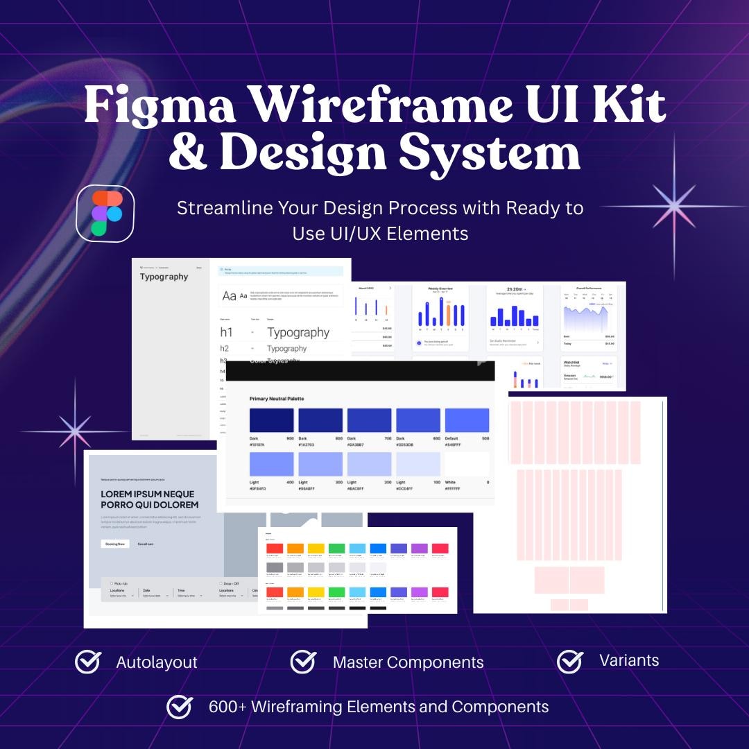 Figma UI Kit | Design System for UI/UX Designers & Web Developers ...