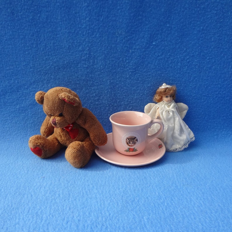 Goldilocks Teddy Bear and the Tea Cup Set Vintage - Etsy