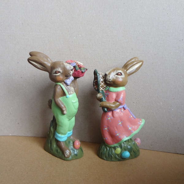 Chalkware Rabbits - Etsy