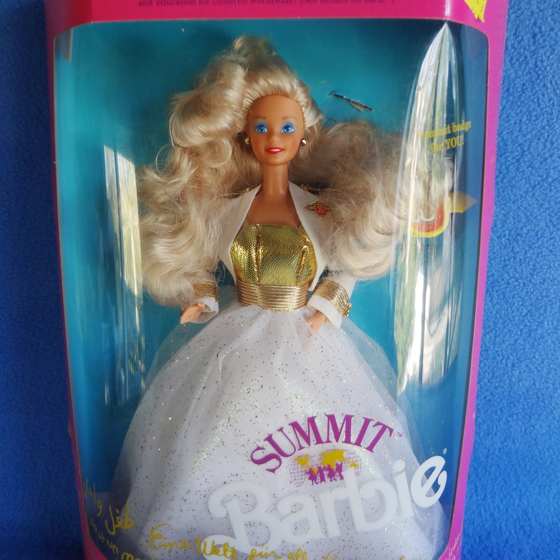 First Annual Summit Barbie Special Edition #7027 Mattel 1990's Vintage ...