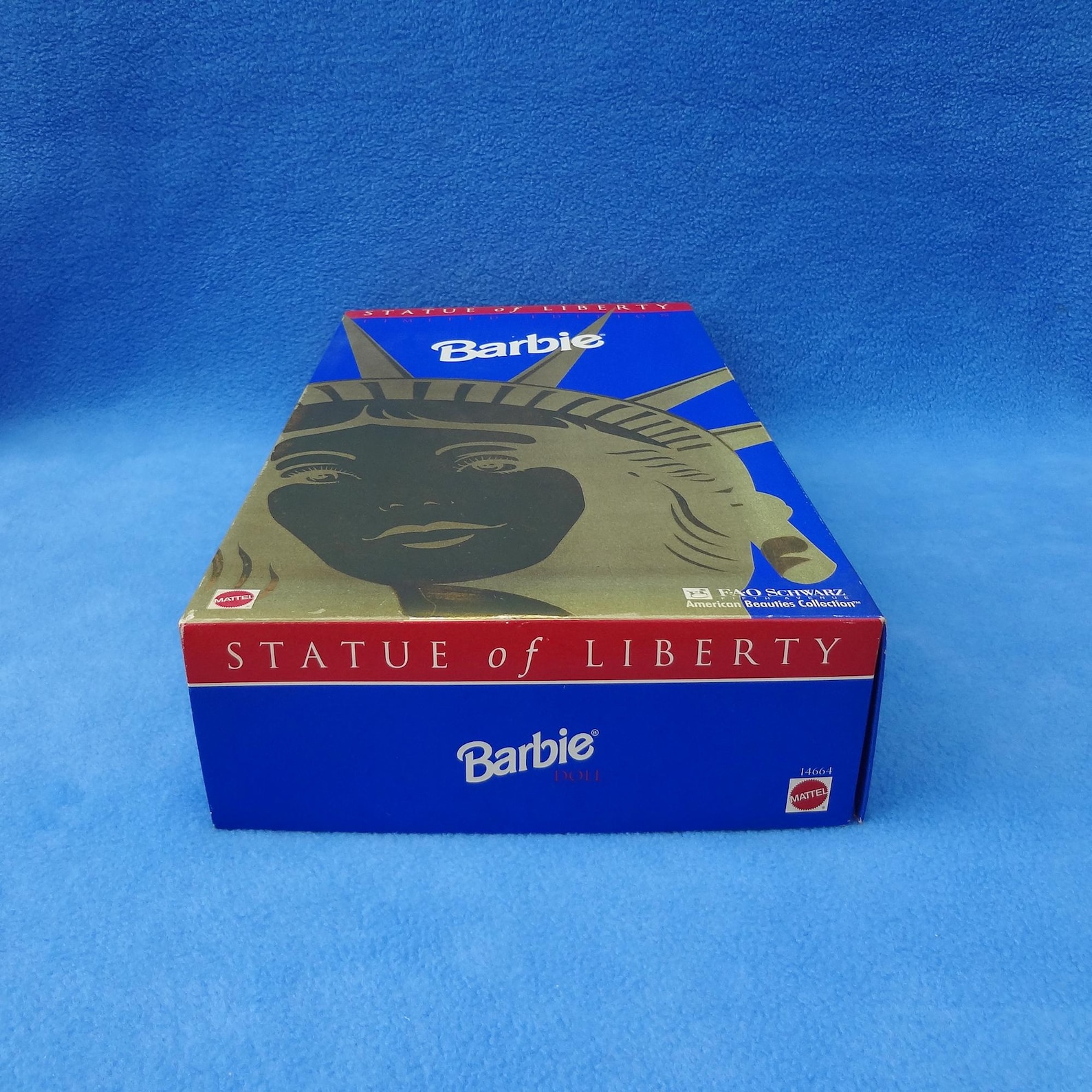 Barbie Statue of Liberty * Limited Edition * NRFB Barbie in Red White ...
