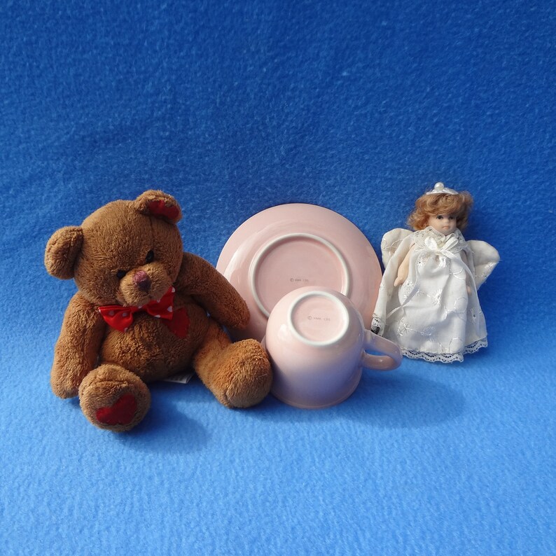 Goldilocks Teddy Bear and the Tea Cup Set Vintage - Etsy