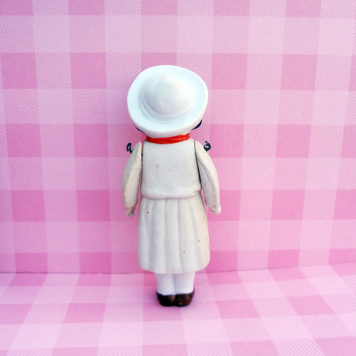 Antique German Hertwig 5-1/4 Miniature Bisque Cowgirl | Etsy