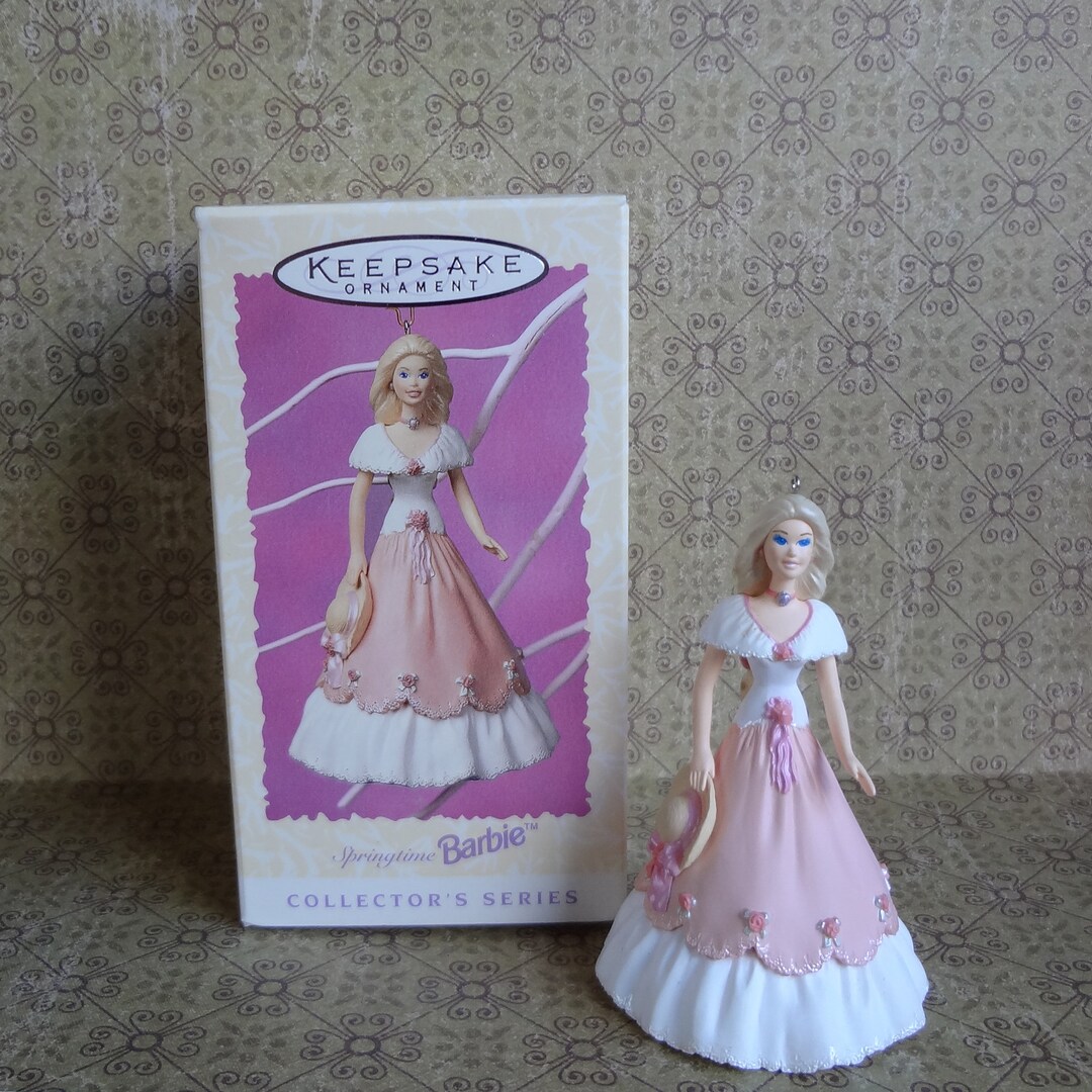 1997 Springtime Barbie Hallmark Keepsake Collector's Series Vintage ...