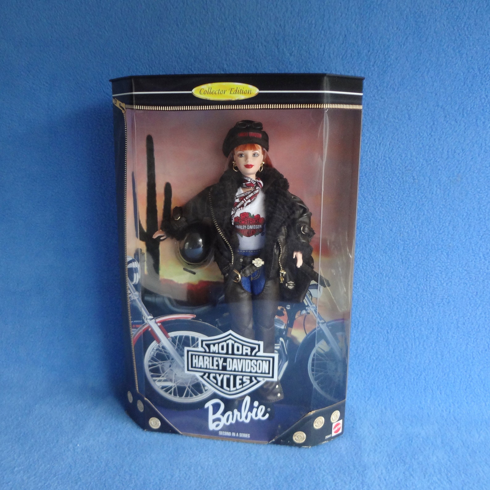 Barbie Harley Davidson Motorcycle Doll 2nd in Series 1998 #20441 ...