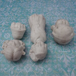 Excavated Miniature Bisque Broken Antique Sweet Face Doll Thuringia ...