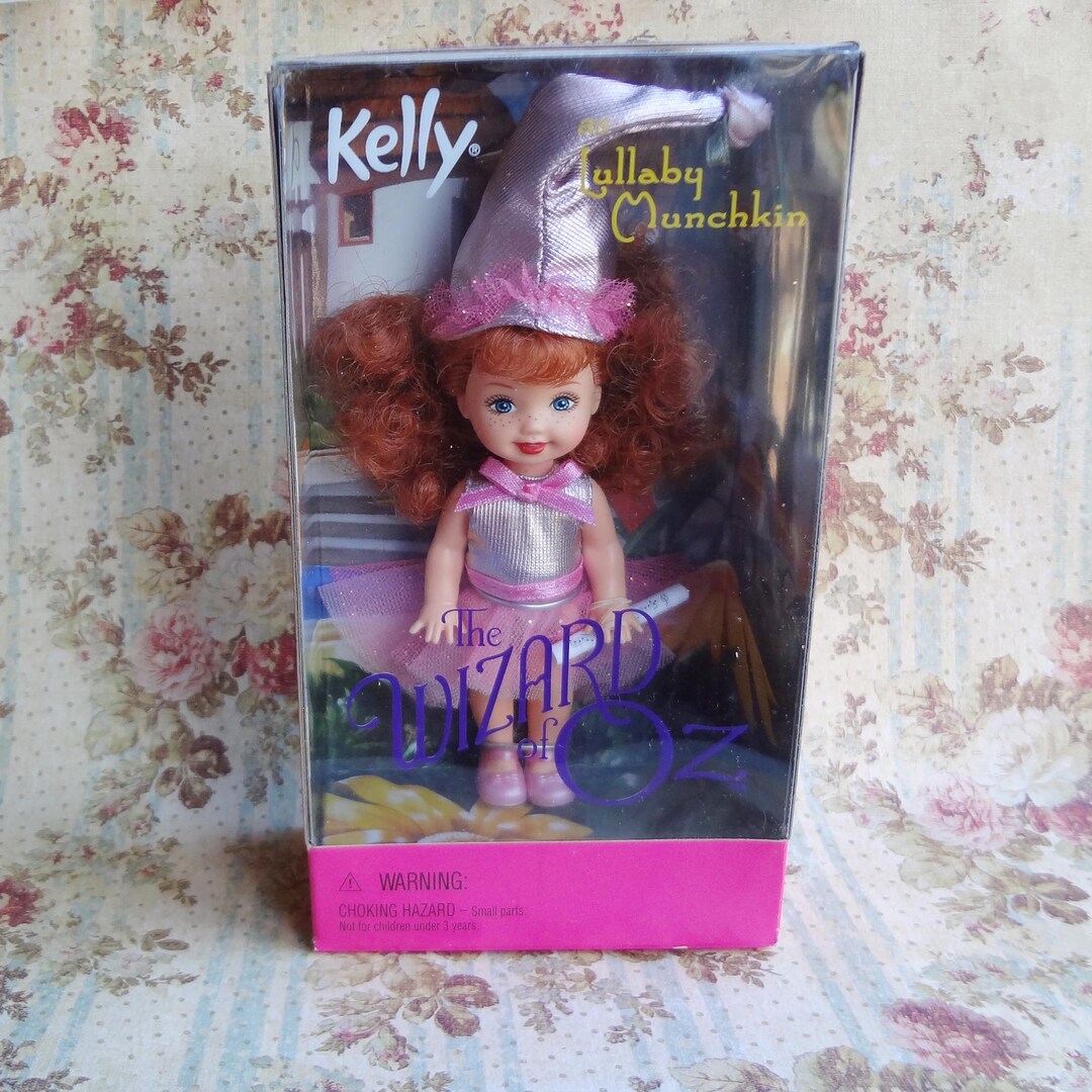 Kelly Lullaby Munchkin the Wizard of Oz Doll * Red Head 4" Doll Mint in ...