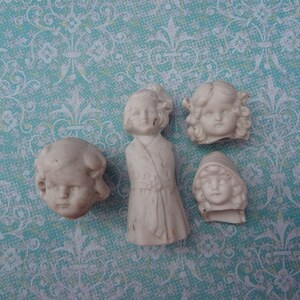 Excavated Miniature Bisque Broken Antique Sweet Face Doll Thuringia ...
