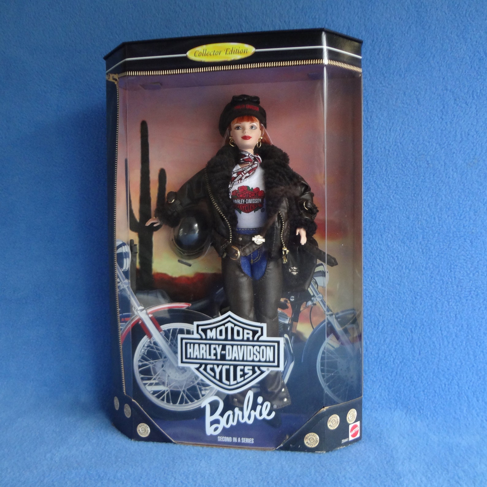 Barbie Harley Davidson Motorcycle Doll 2nd in Series 1998 #20441 ...