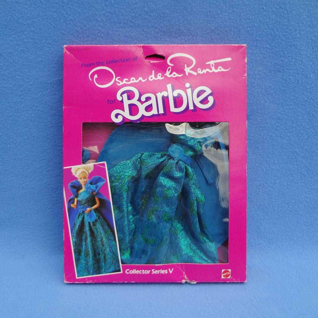 Barbie Oscar De Le Renta Collector Series V #9259 With Vintage 1984 ...