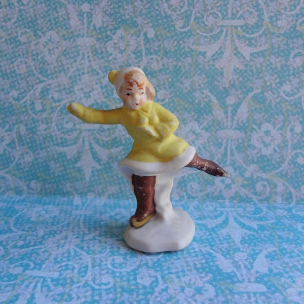 Miniature Ice Skating Figurines - Etsy