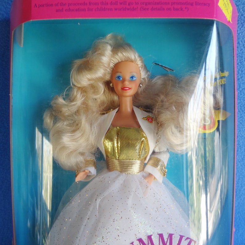First Annual Summit Barbie Special Edition #7027 Mattel 1990's Vintage ...