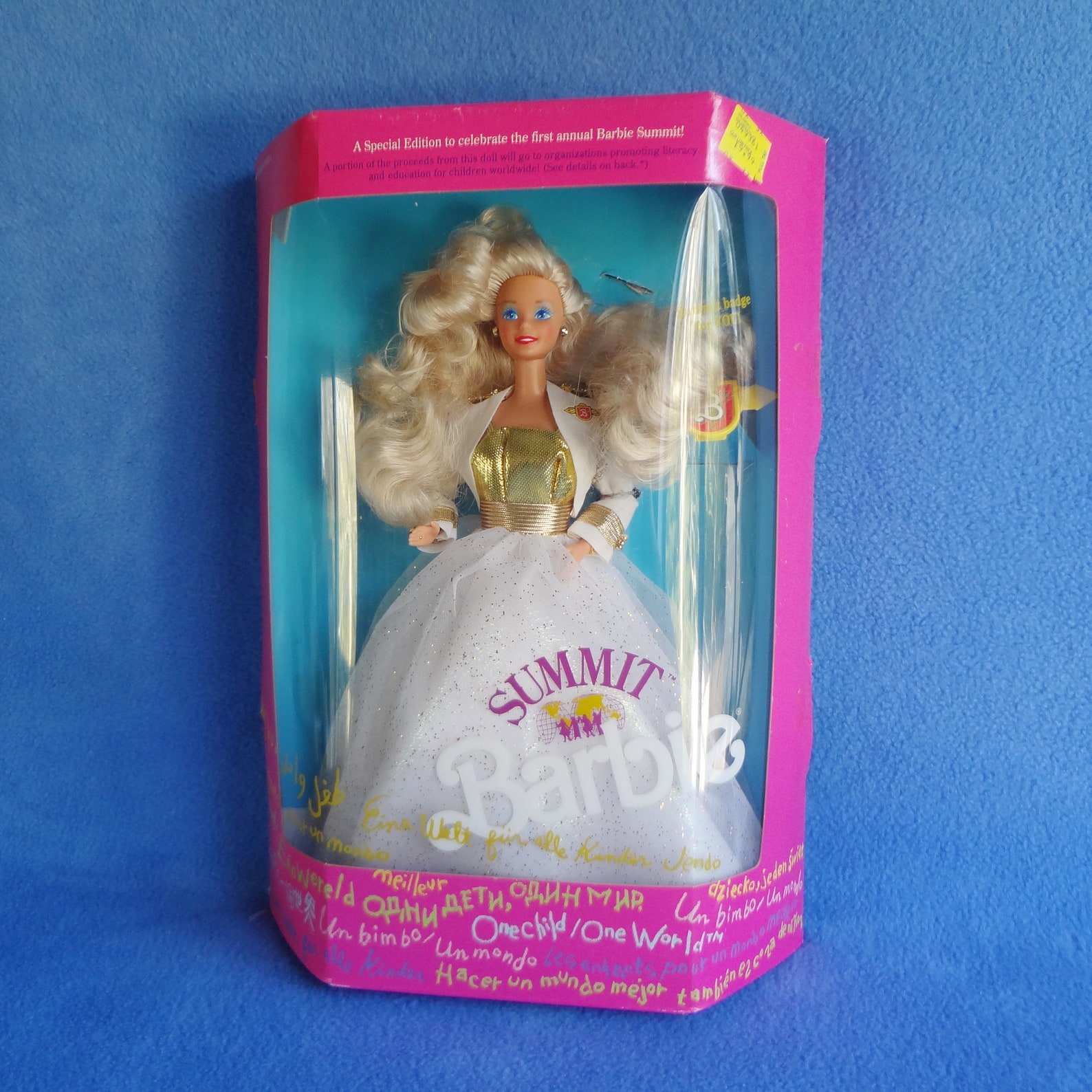 First Annual Summit Barbie Special Edition #7027 Mattel 1990's Vintage ...