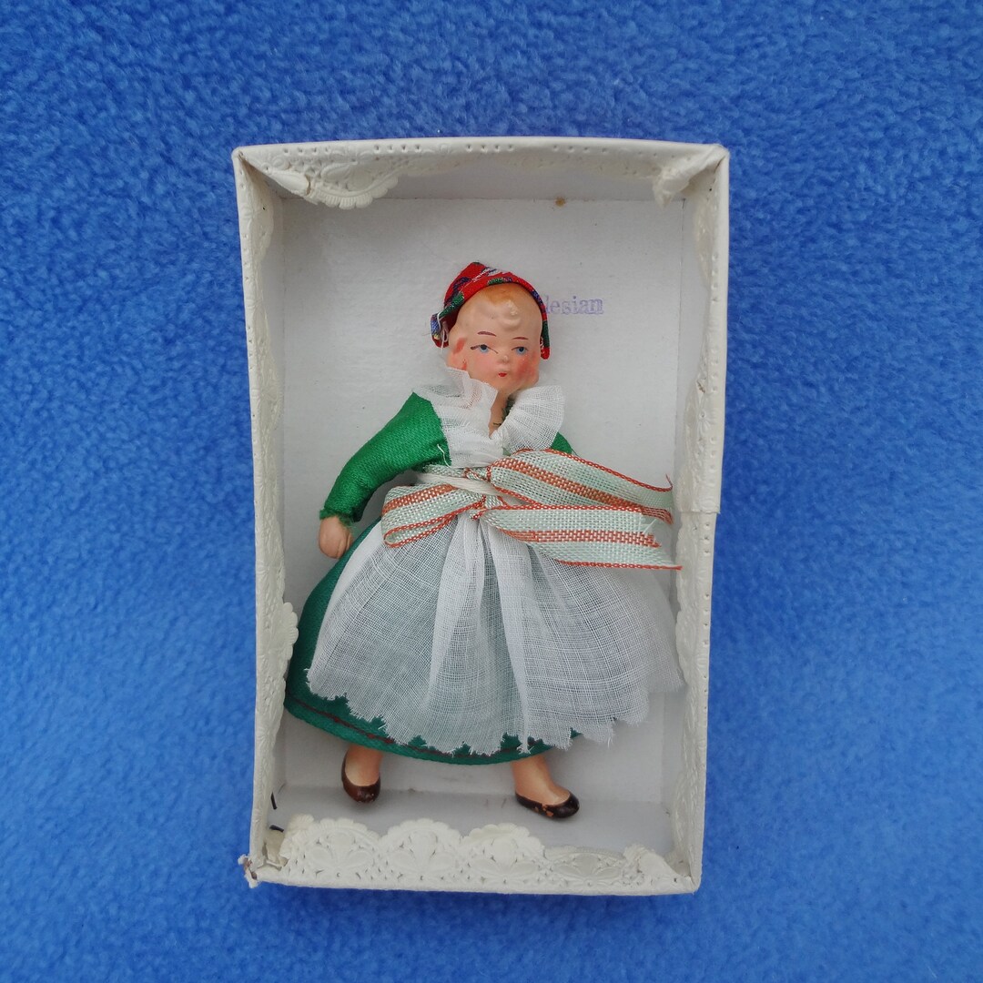 Antique Silesian Hertwig Miniature German Bisque Strung 3-3/4 Polish ...