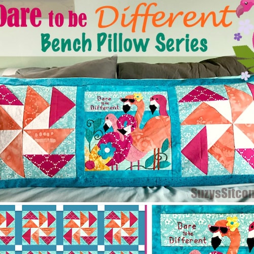Bench Pillow Pattern Quilt Block Pattern Digital Pattern - Etsy