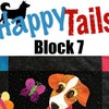 Dog, Happy Tails Quilt Pattern, Quilt Block Pattern, PDF Pattern ...