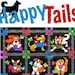 Dog, Happy Tails Quilt Pattern, Quilt Pattern, PDF Pattern, Digital ...