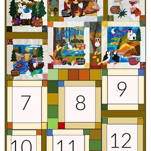 National Treasures Block 6, Acadia National Park, Sew Along, Quilt ...