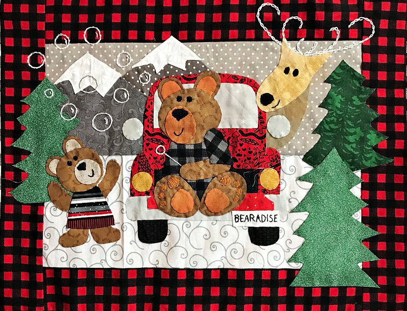 Bear Bearadise Quilt Pattern Quilt Block Pattern PDF | Etsy