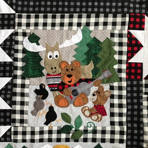 Bear, Bearadise Quilt Pattern, Quilt Block Pattern, PDF Pattern ...