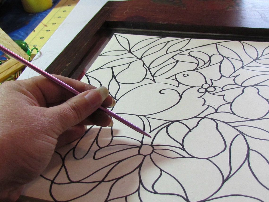 Pdf Pattern Black and White Pattern Pattern Partridge | Etsy