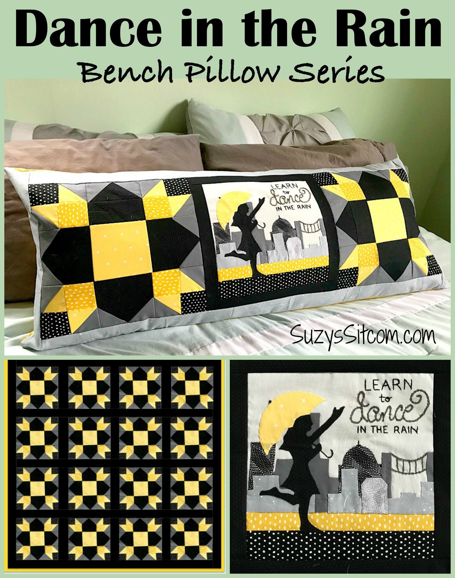 Bench Pillow Pattern Quilt Block Pattern Digital Pattern - Etsy