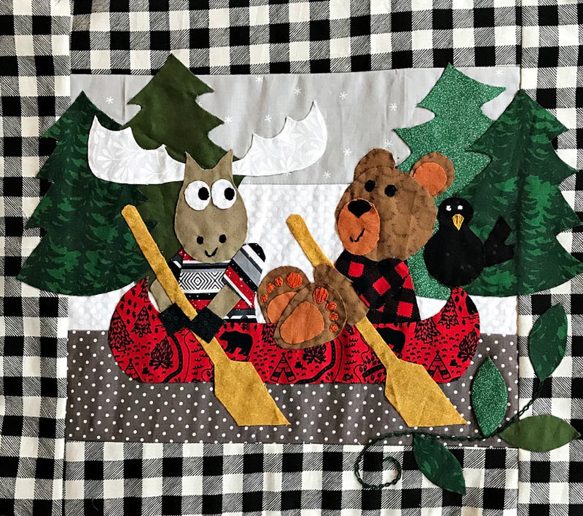 Bear Bearadise Quilt Pattern Quilt Block Pattern Paper - Etsy