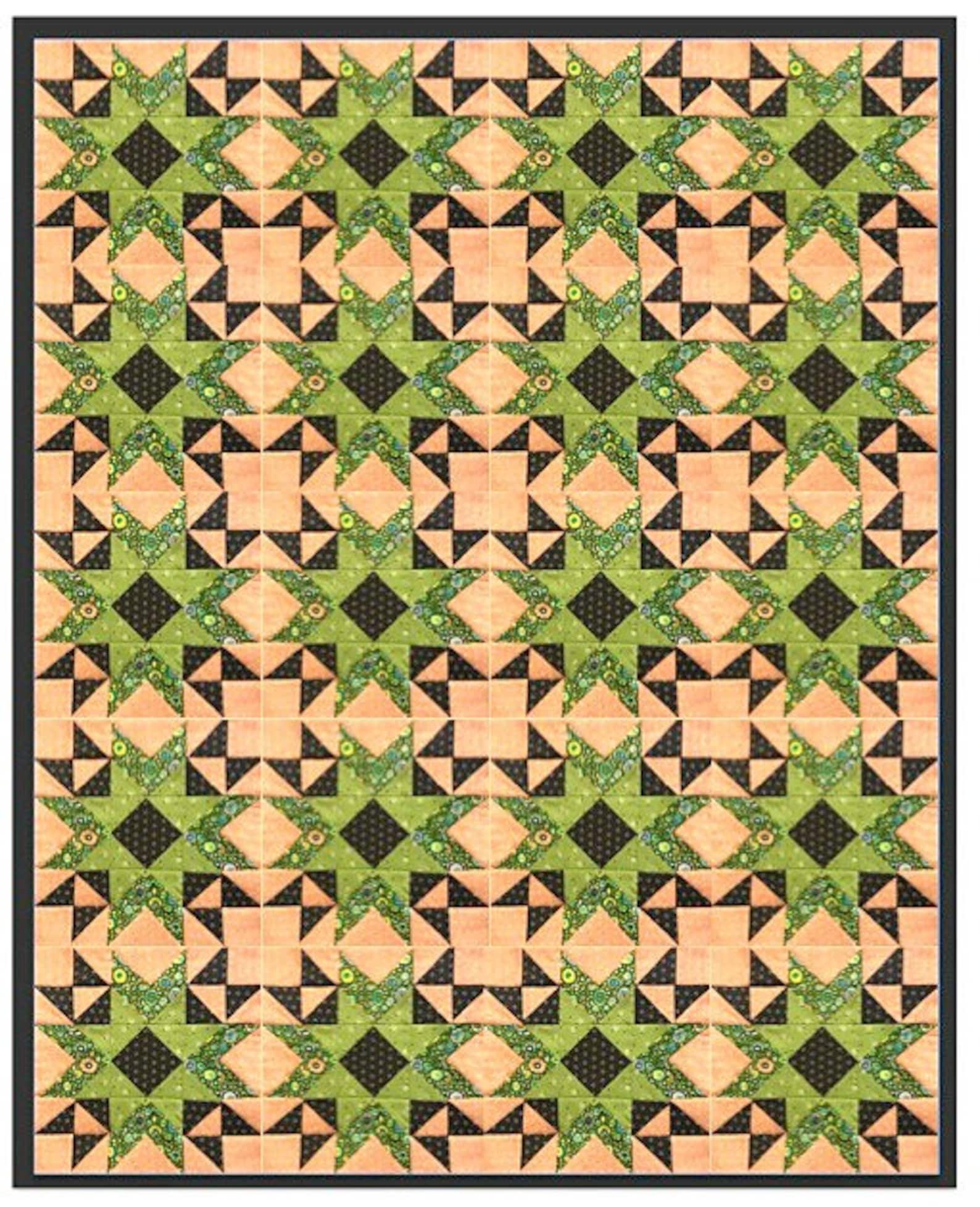 Bench Pillow Pattern, Quilt Block Pattern, Digital Pattern, Print at ...