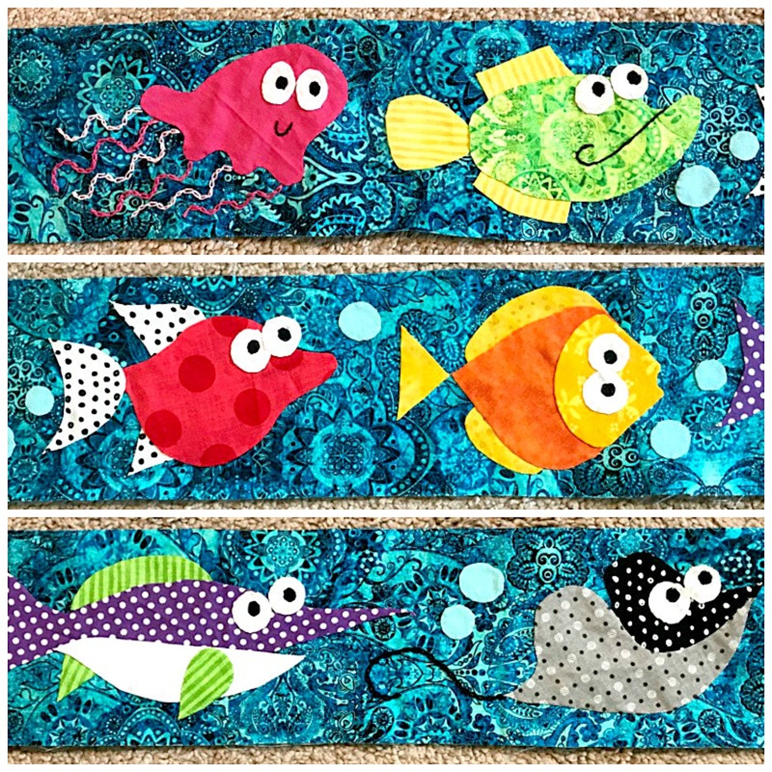 Seagull Paradise Full Pattern Seagull Quilt Block Pattern - Etsy