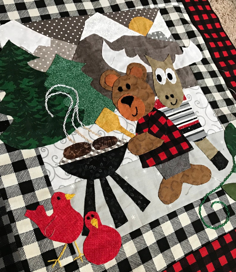 Bear Bearadise Quilt Pattern Quilt Block Pattern PDF | Etsy