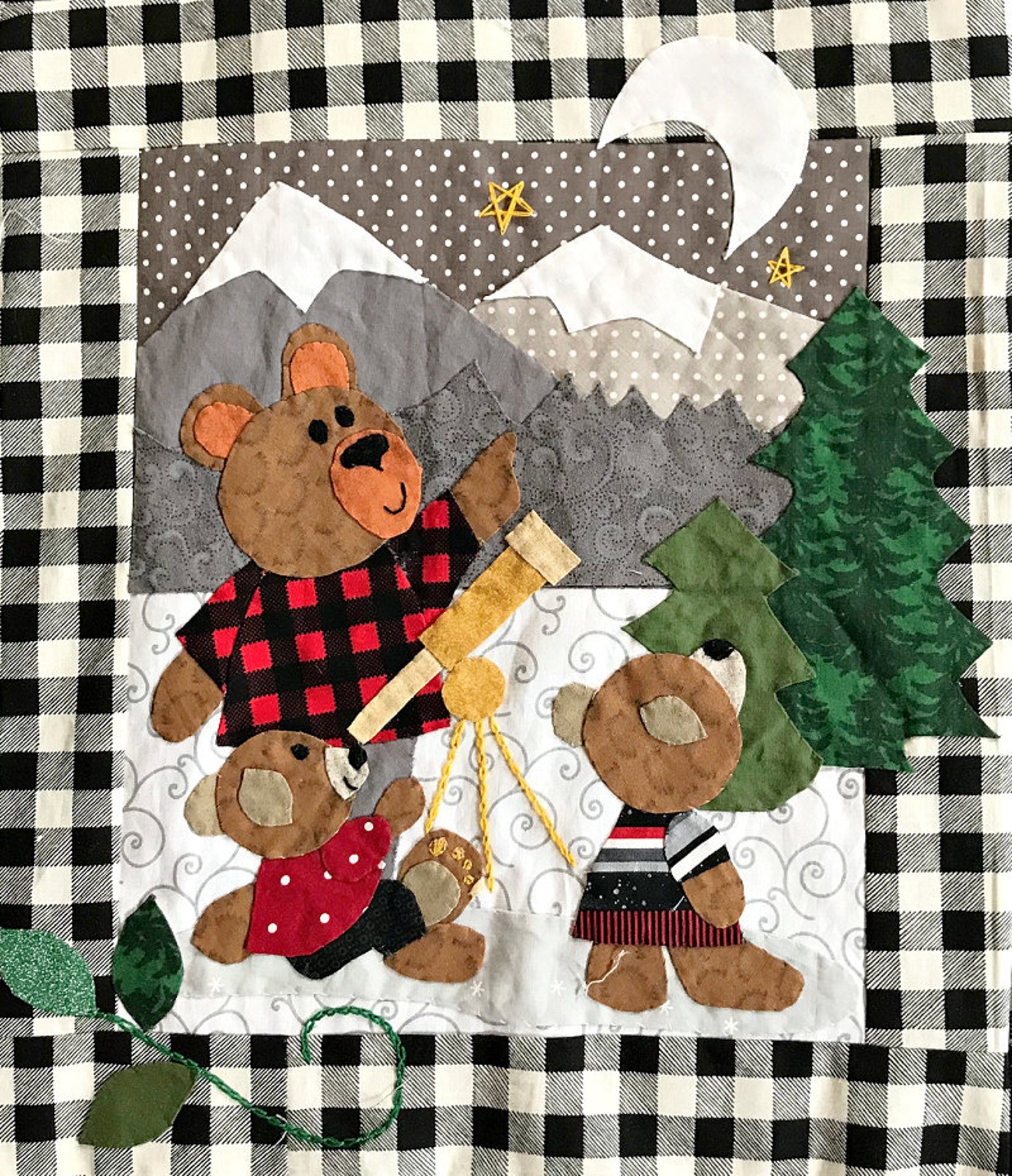Bear Bearadise Quilt Pattern Quilt Block Pattern PDF - Etsy