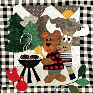 Bear, Bearadise Quilt Pattern, Quilt Block Pattern, PDF Pattern ...