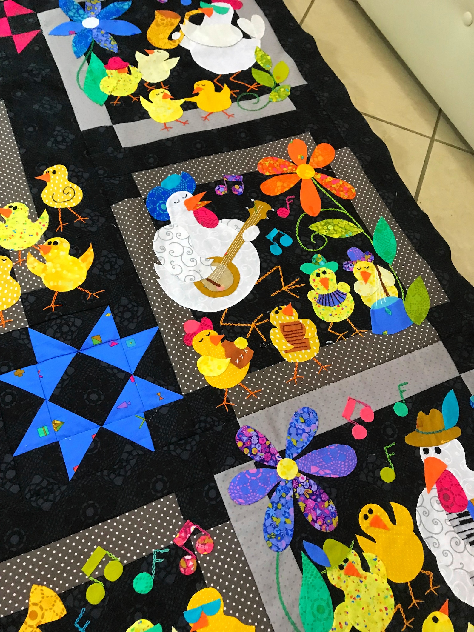 Barnyard Boogie Quilt Pattern, Applique Blocks (paper Pattern) - Etsy