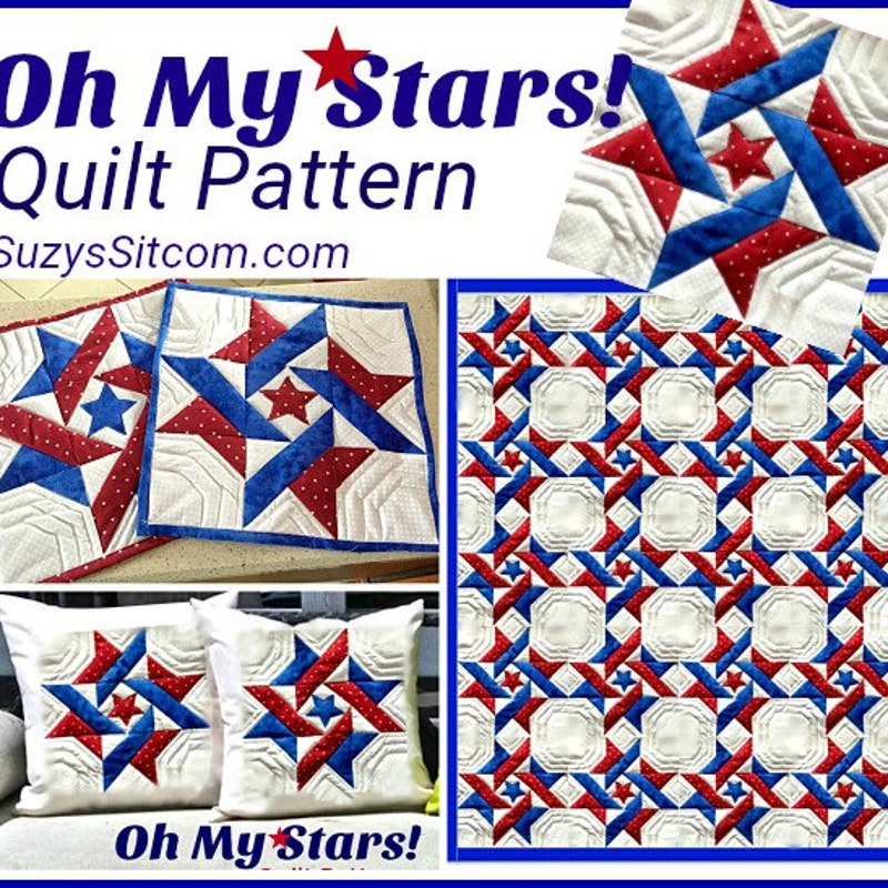 Texas Star Quilt Pattern - Etsy