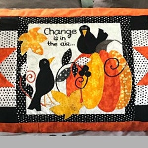 Bench Pillow Cover Patterns, Applique Quilt Block, Full Set (digital ...