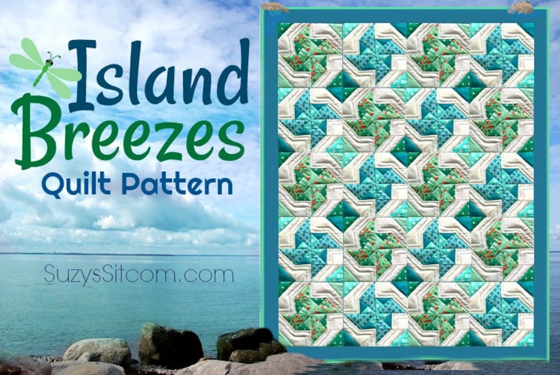 Island Breezes Quilt Pattern, Pinwheel Design (PDF Pattern) - Etsy