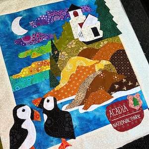 National Treasures Block 6, Acadia National Park, Sew Along, Quilt ...