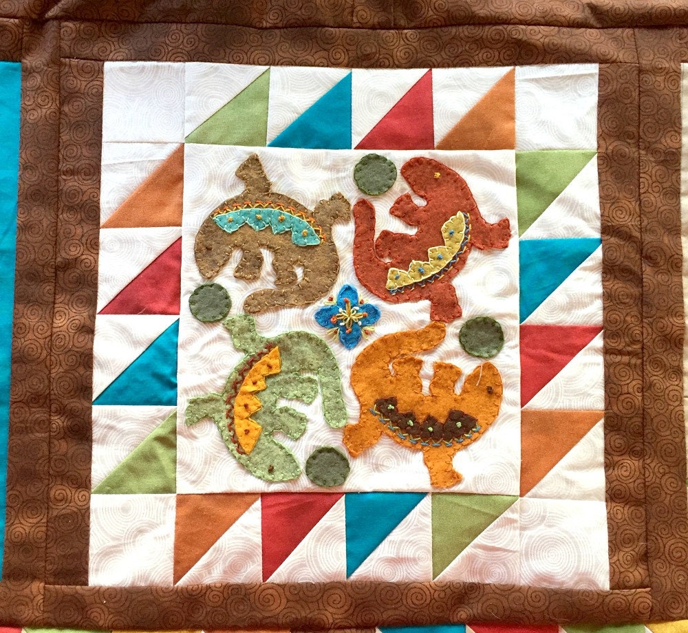 Digital Quilt Pattern, Quilt, Quilting, Sonoran Trail, Southwest ...