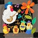 Barnyard Boogie Quilt Block Pattern, Banjo Rooster (PDF Pattern) - Etsy