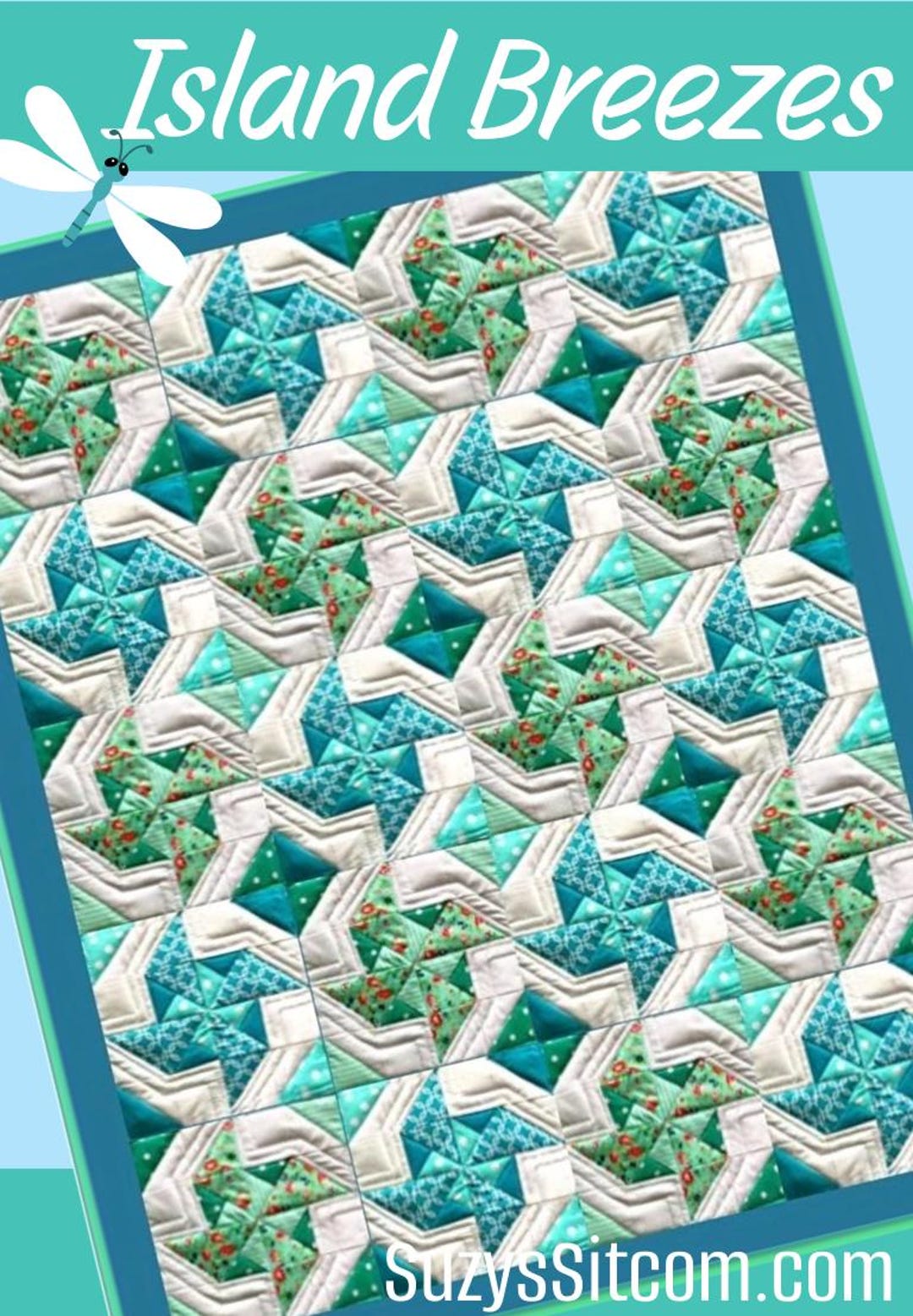 Island Breezes Quilt Pattern, Pinwheel Design (PDF Pattern) - Etsy