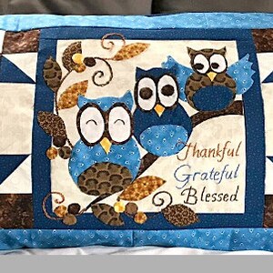 Bench Pillow Cover Patterns, Applique Quilt Block, Full Set (digital ...
