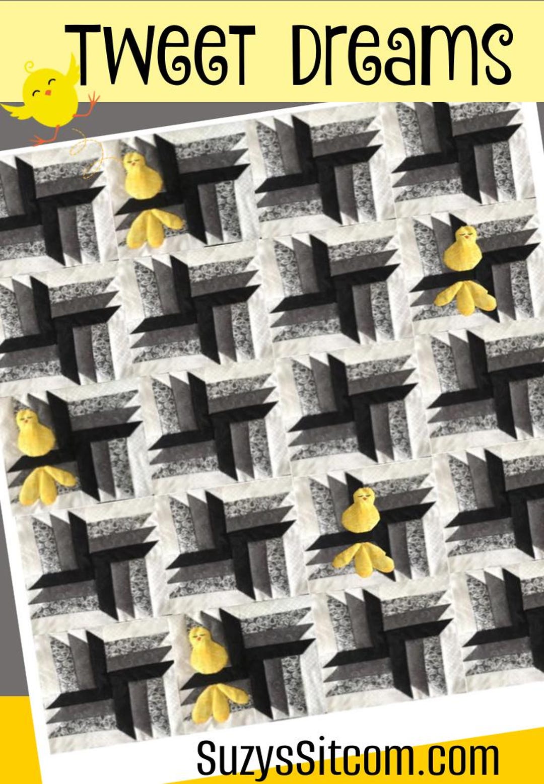 Tweet Dreams Quilt Pattern, Bird Applique (PDF Pattern) - Etsy