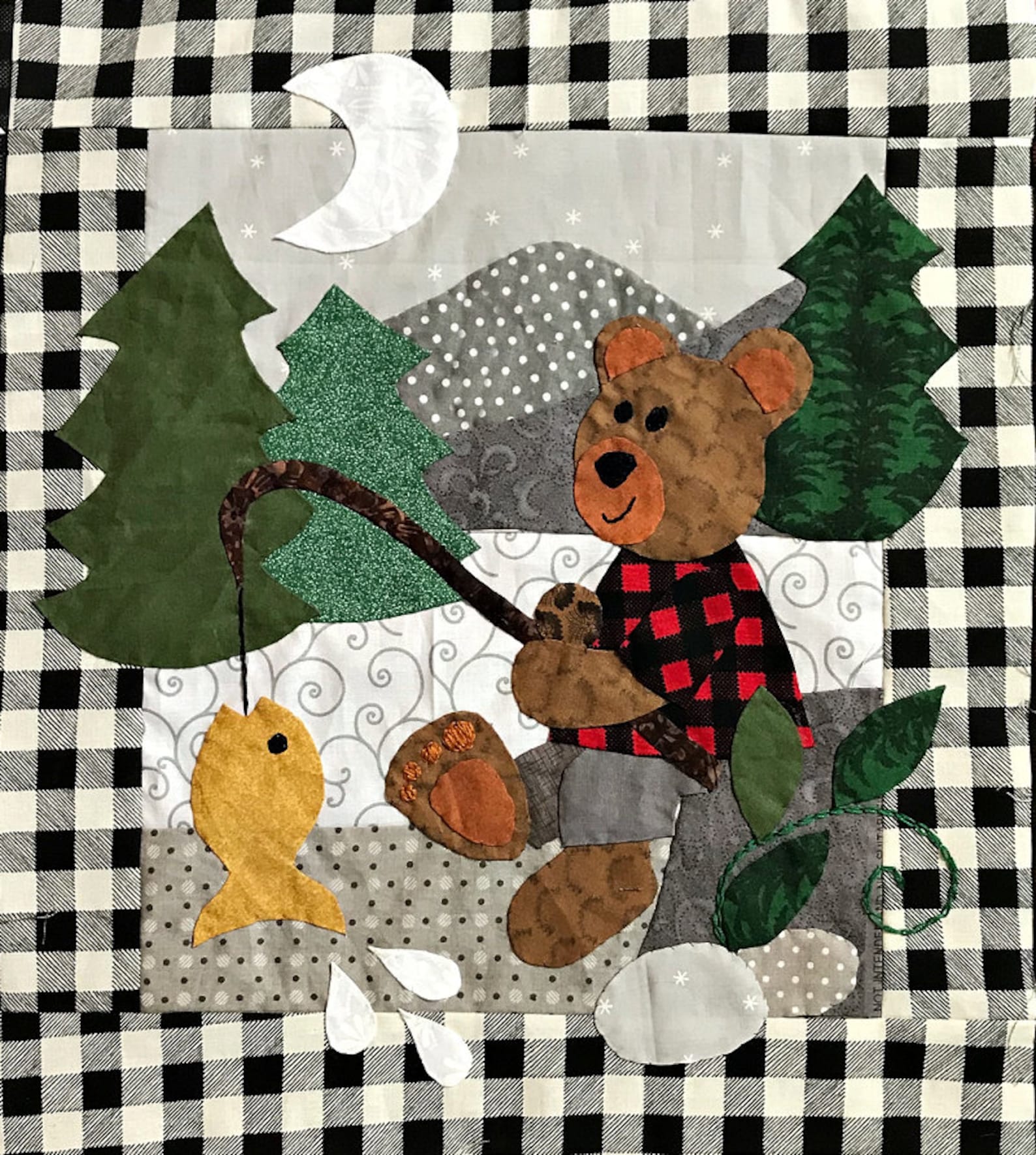 Bear Bearadise Quilt Pattern Quilt Block Pattern Paper - Etsy