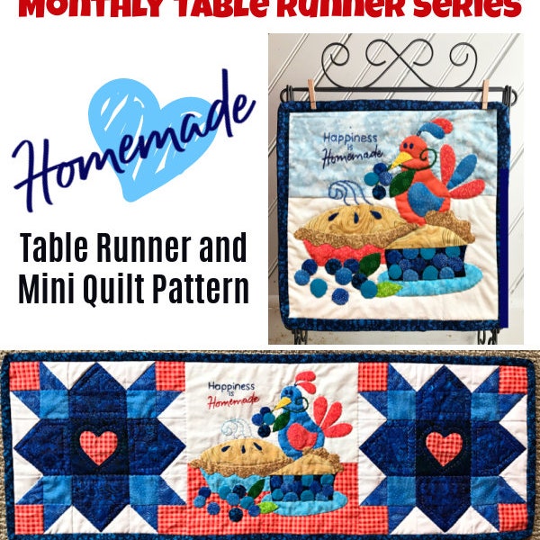 Chicken Table Runner Pattern - Etsy