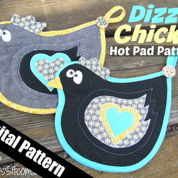 Chicken Pot Holder - Etsy