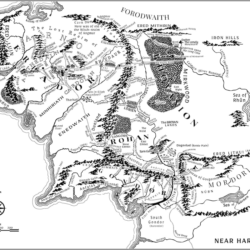 Fantasy Map of Earth - Etsy