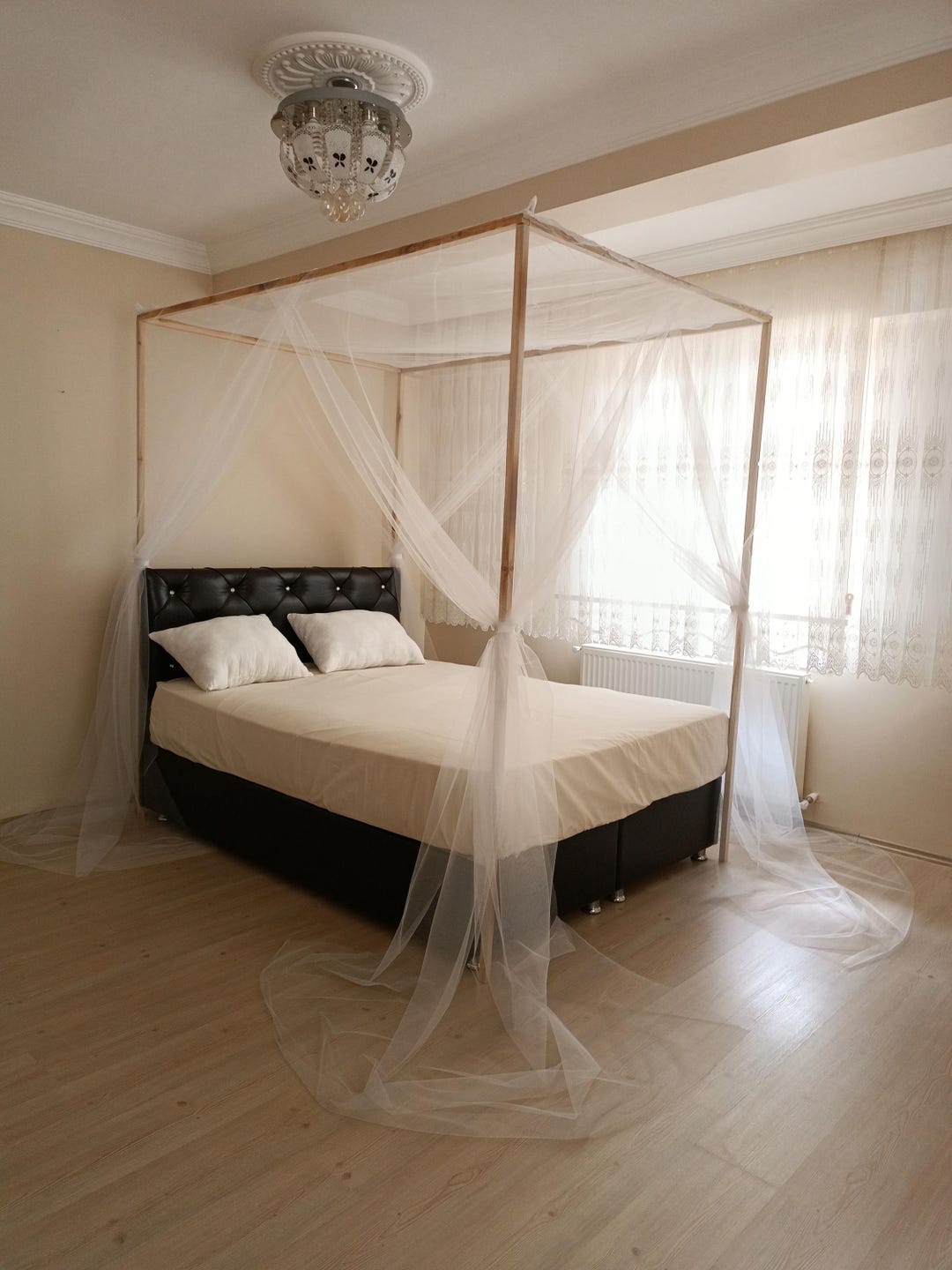 Any Size Bed Net, White Mosquito Net, Bedroom Nets, Mosquito Net Canopy ...