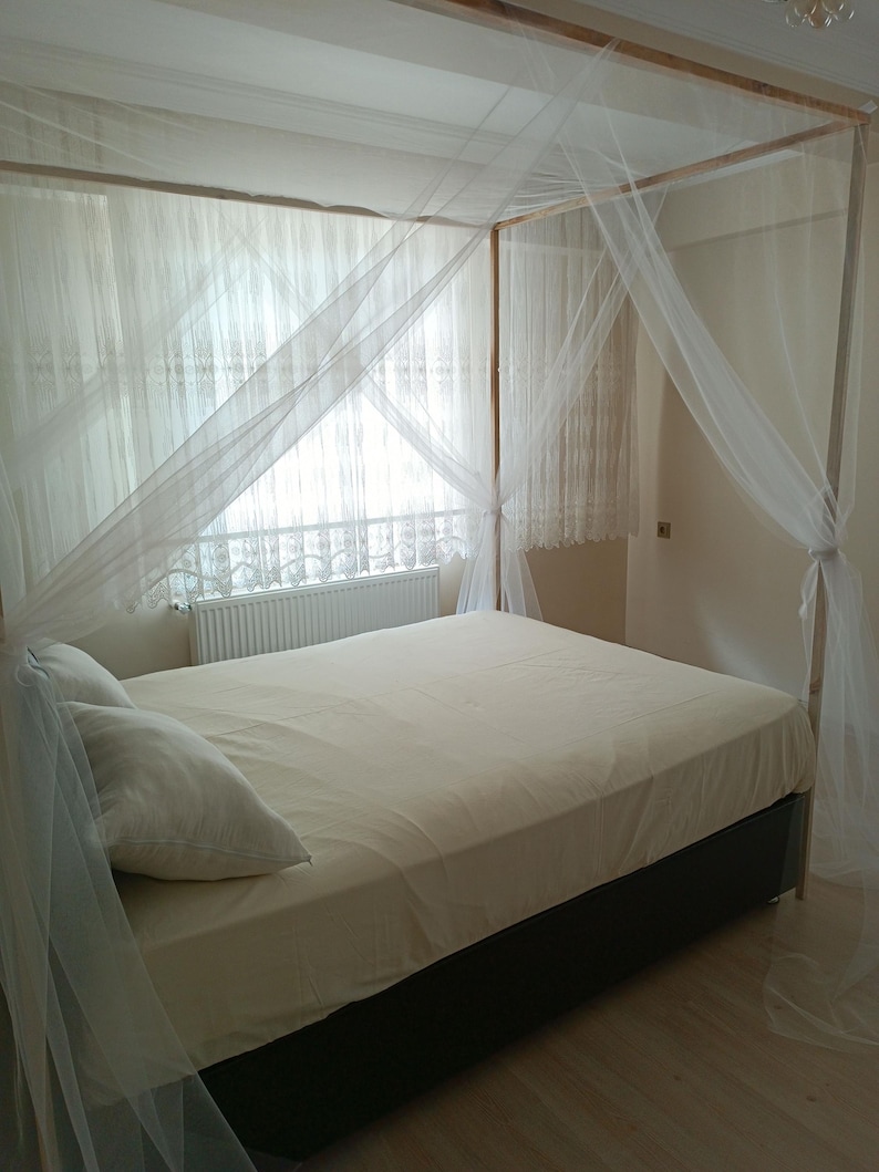 Any Size Bed Net, White Mosquito Net, Bedroom Nets, Mosquito Net Canopy ...