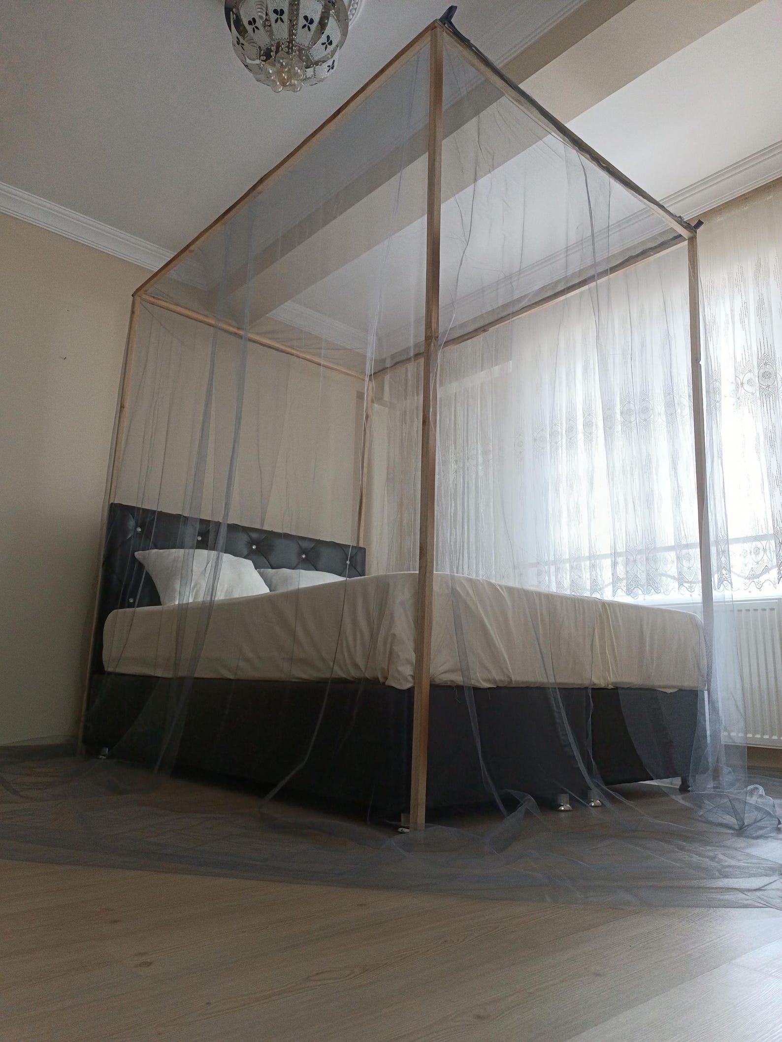 Mosquito Bed Canopy, Bed Decor, Mosquito Net for Twin Bed, Bedroom ...